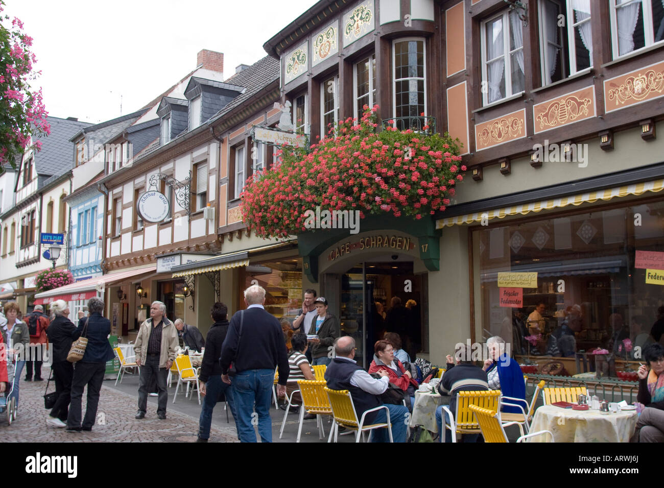 Ahrweiler - town in Rhineland Palatinate Eifel Bad Neuenahr Germany ...