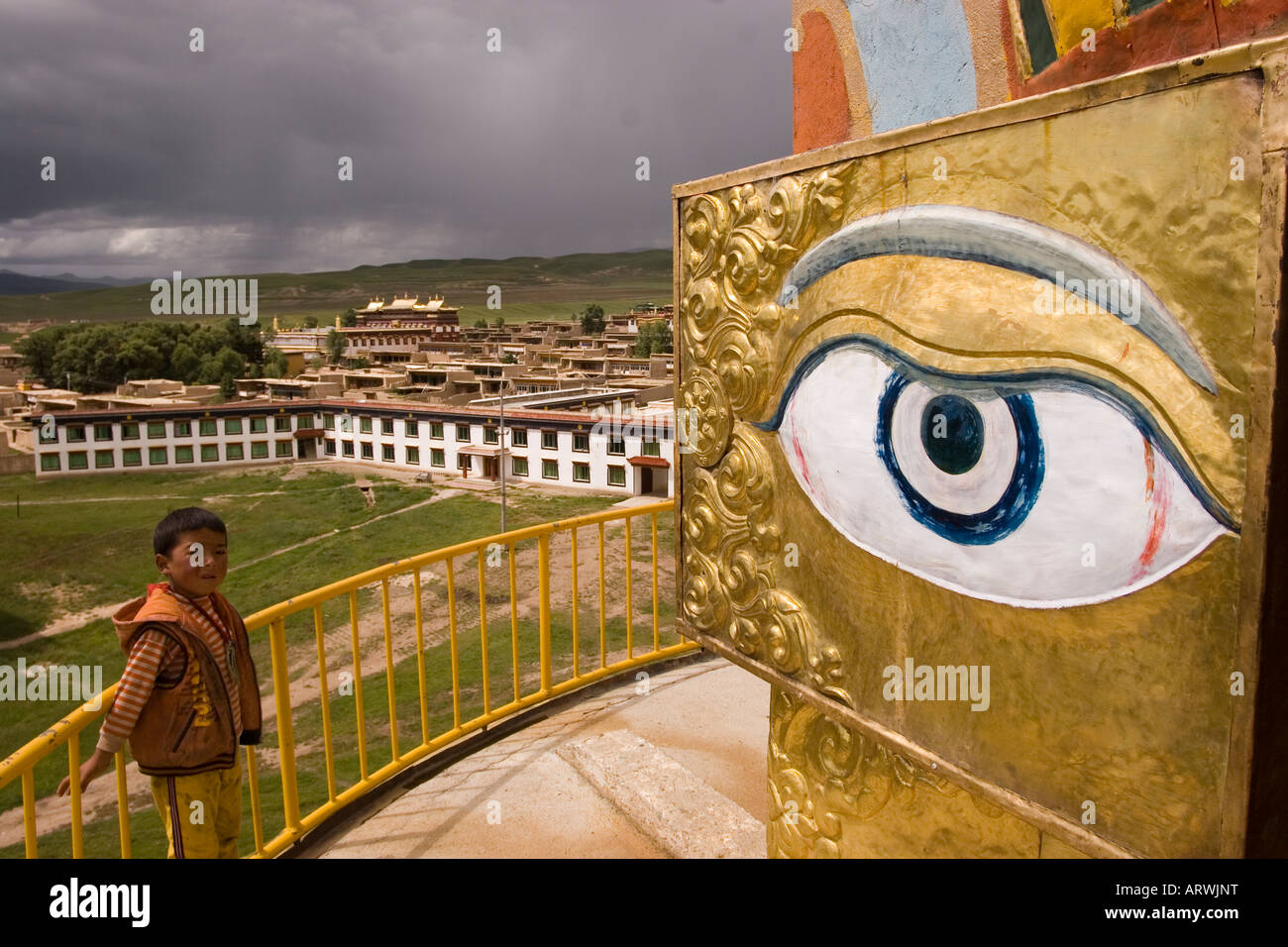 Aba tibet monastery hi-res stock photography and images - Alamy