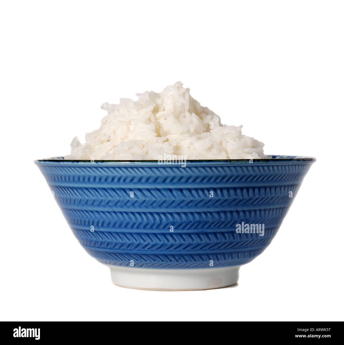 A bowl with basmati rice Stock Photo - Alamy