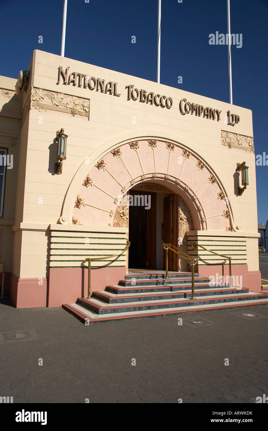 Art Deco Rothmans Building Napier Hawkes Bay North Island New Zealand ...