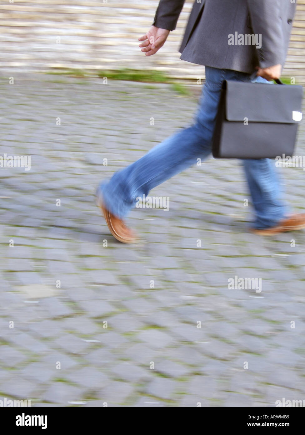 commuter going to work Stock Photo - Alamy