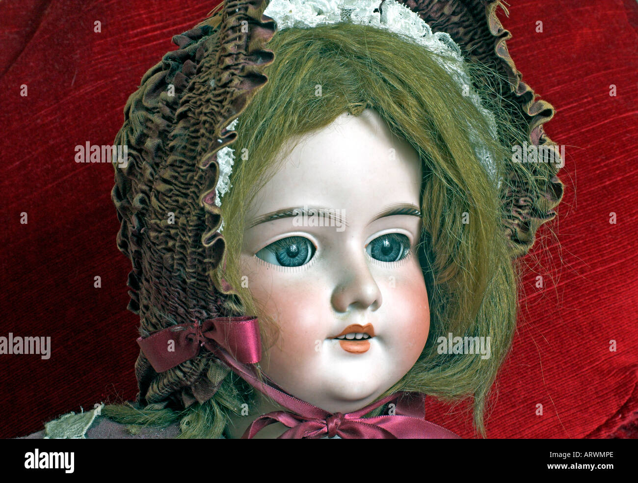 Arabella Is A Vintage German Bisque Head Doll Stock Photo - Alamy