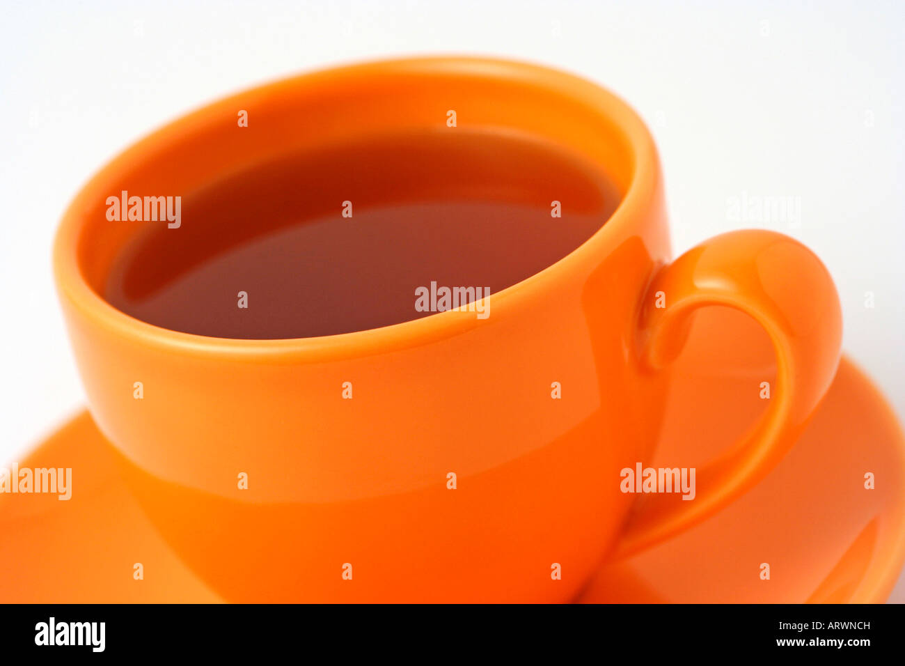 Closeup cup tea Cut Out Stock Images & Pictures - Alamy