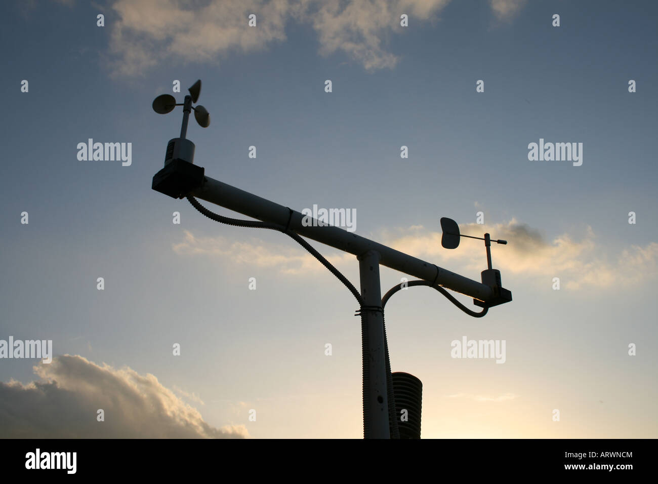 weather station instrument Stock Photo - Alamy