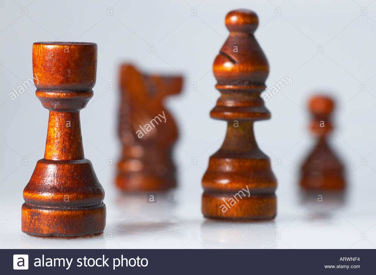 A closeup of chess pieces Stock Photo - Alamy