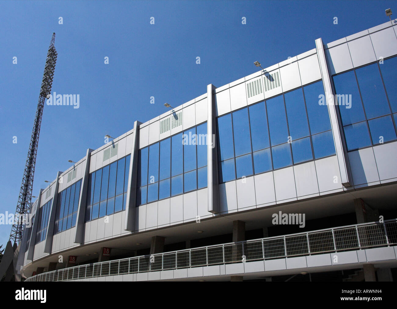 Levski Football Stadium In Sofia The Capital Of Bulgaria Stock Photo ...