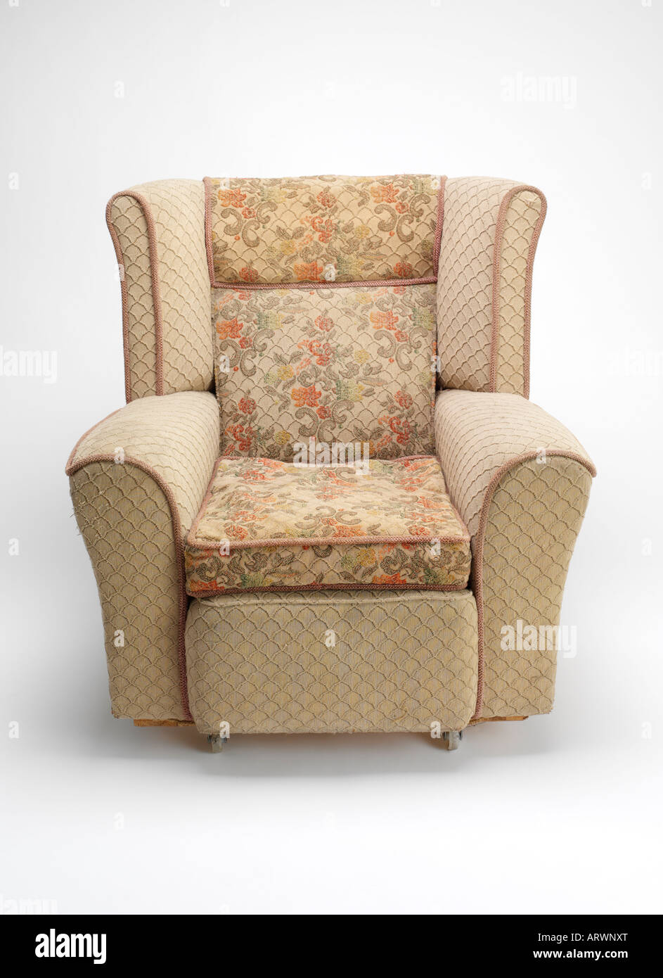Old fashioned armchair Cut Out Stock Images & Pictures - Alamy