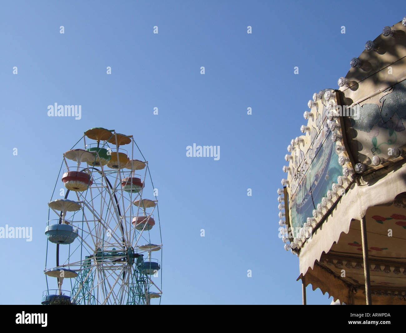 big wheel at fair Stock Photo - Alamy