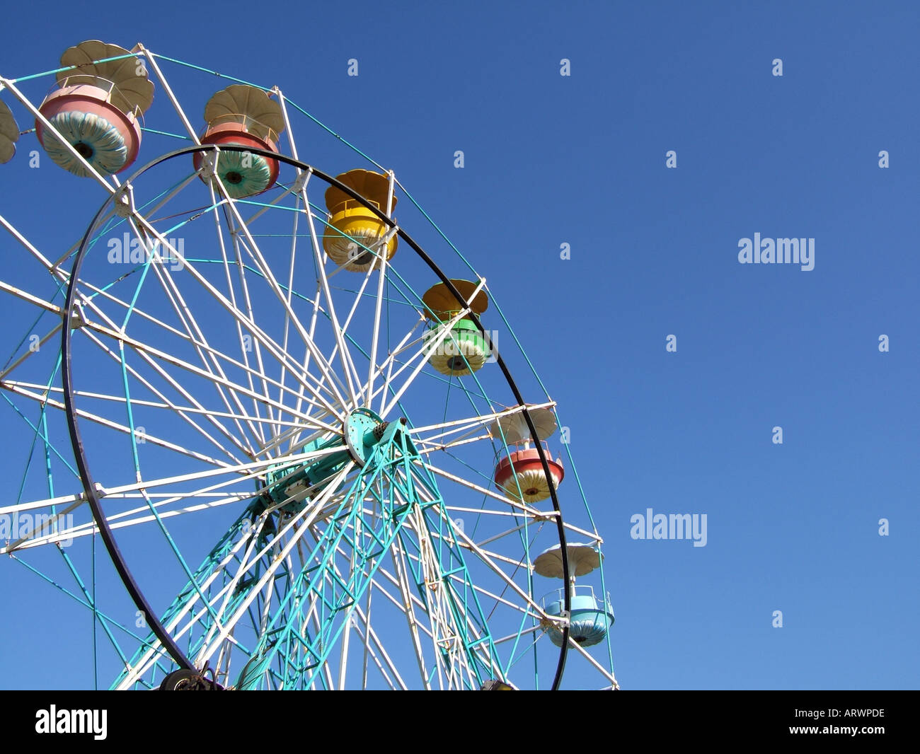 big wheel at fair Stock Photo - Alamy