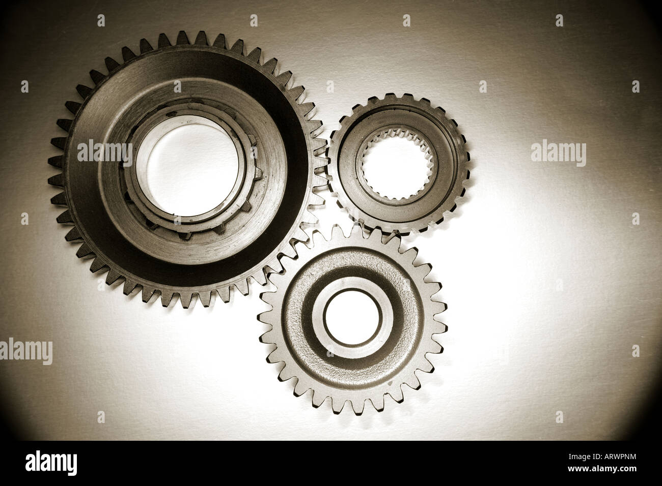 Meshing cogs gears gearing hi-res stock photography and images - Alamy
