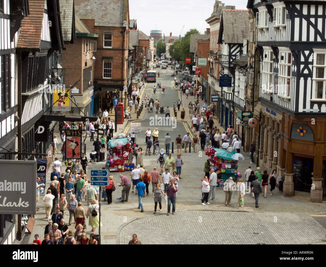 Foregate Street, Chester Stock Photo - Alamy