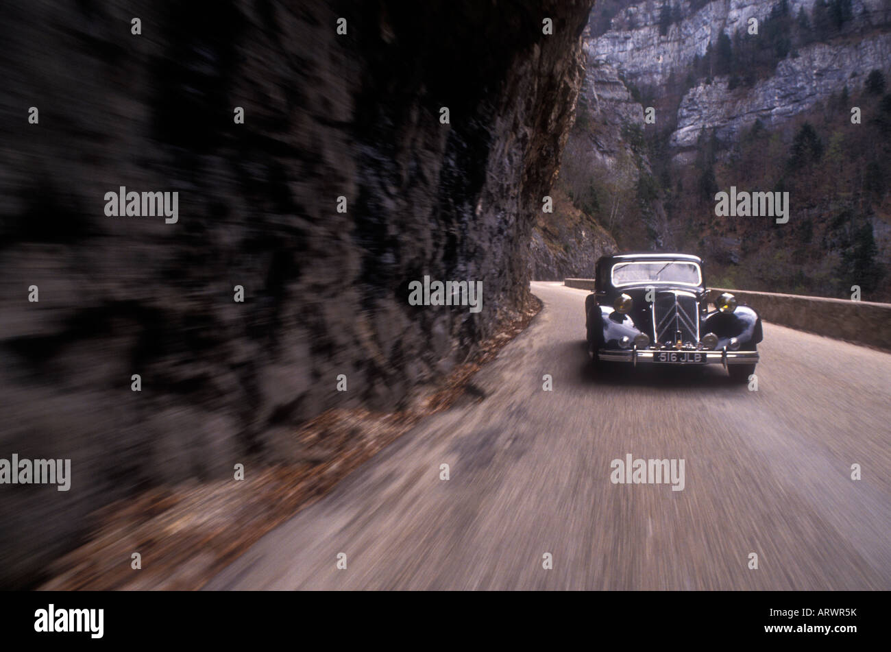 1951 Classic French Citroen car Stock Photo - Alamy