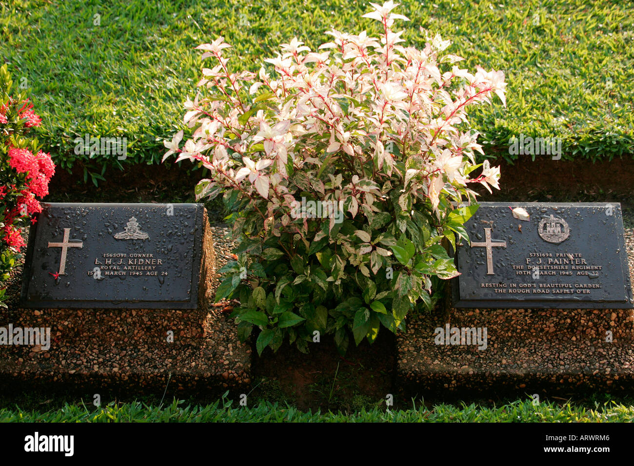 Rangoon war cemetery hi-res stock photography and images - Alamy