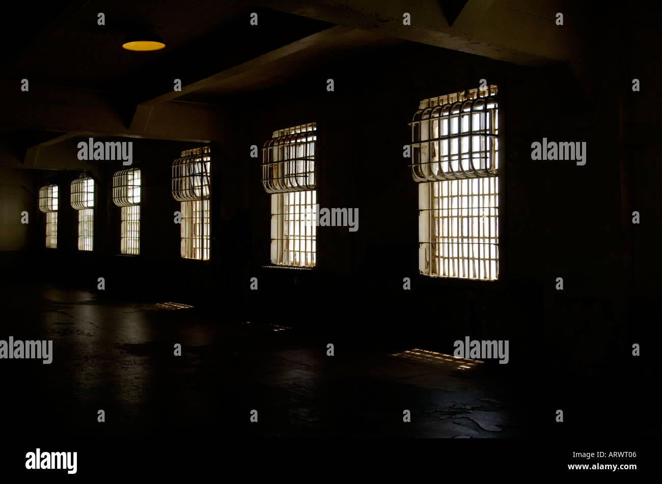 Dining area Alcatraz penitentiary Alcatraz island San Francisco ...