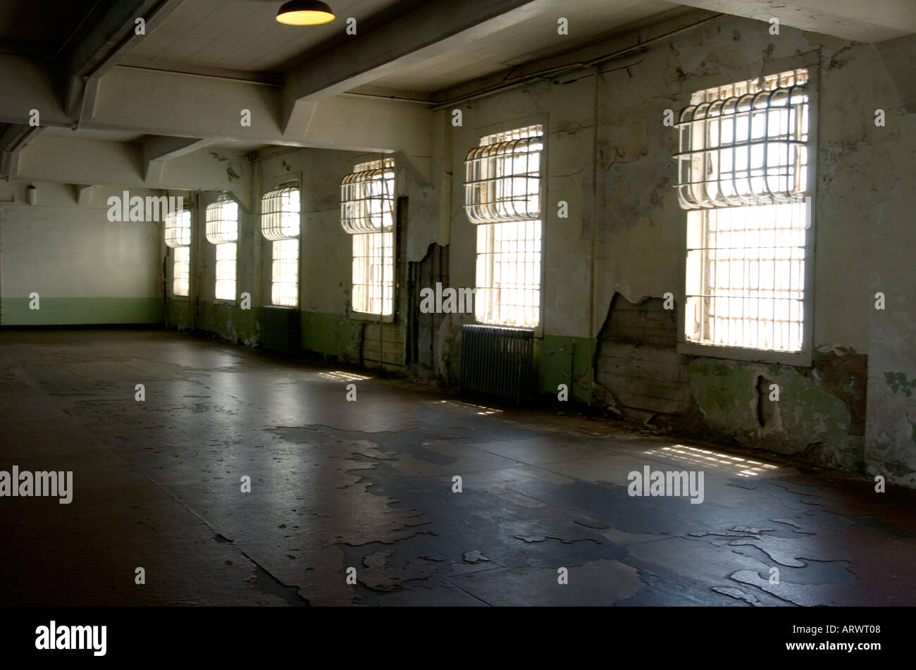 Dining area Alcatraz penitentiary Alcatraz island San Francisco ...