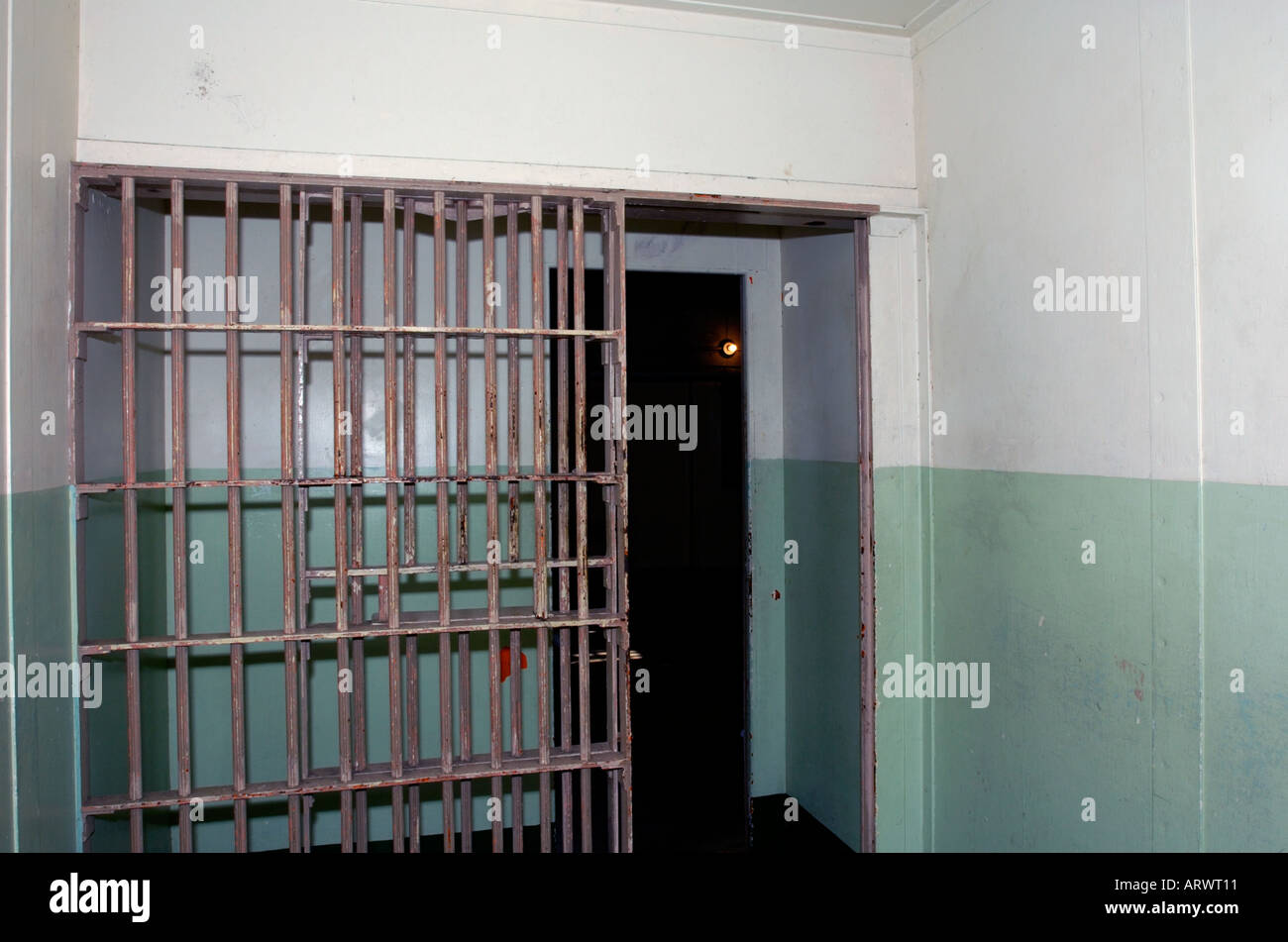 Isolation unit of the maximum security hi-res stock photography and ...