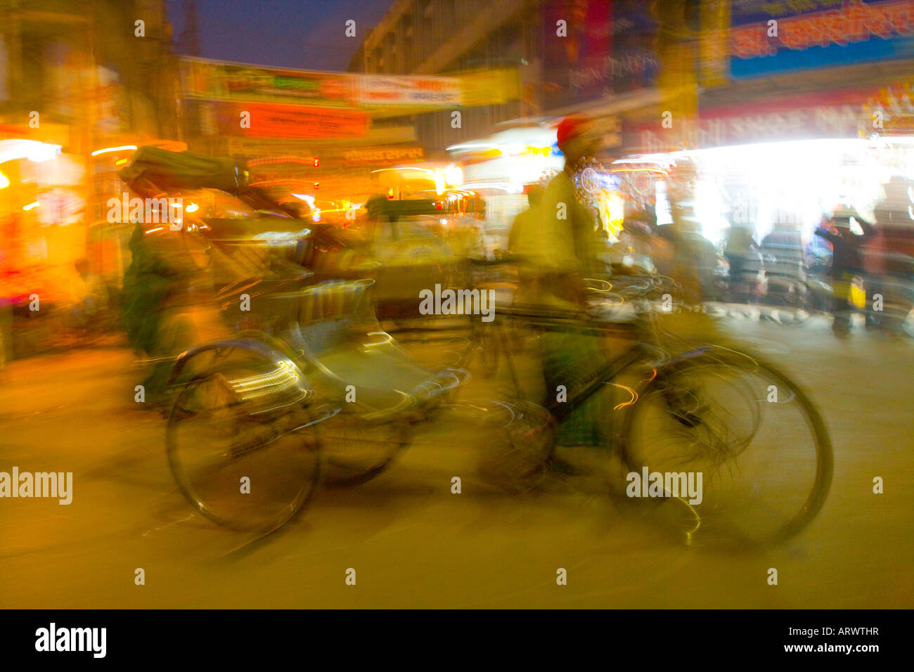 Street scene, Varanasi, India Stock Photo - Alamy