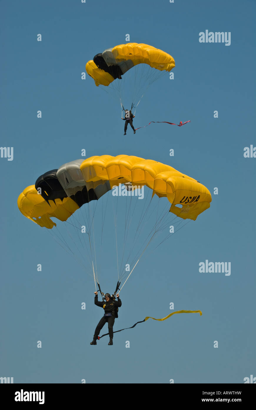 West Point Parachute Team Stock Photo - Alamy