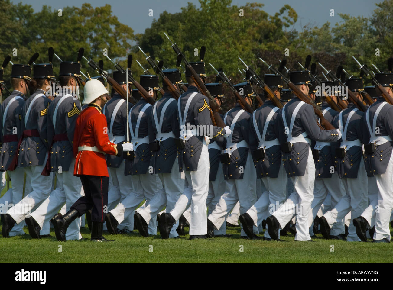 West Point Military Parade Stock Photo - Alamy
