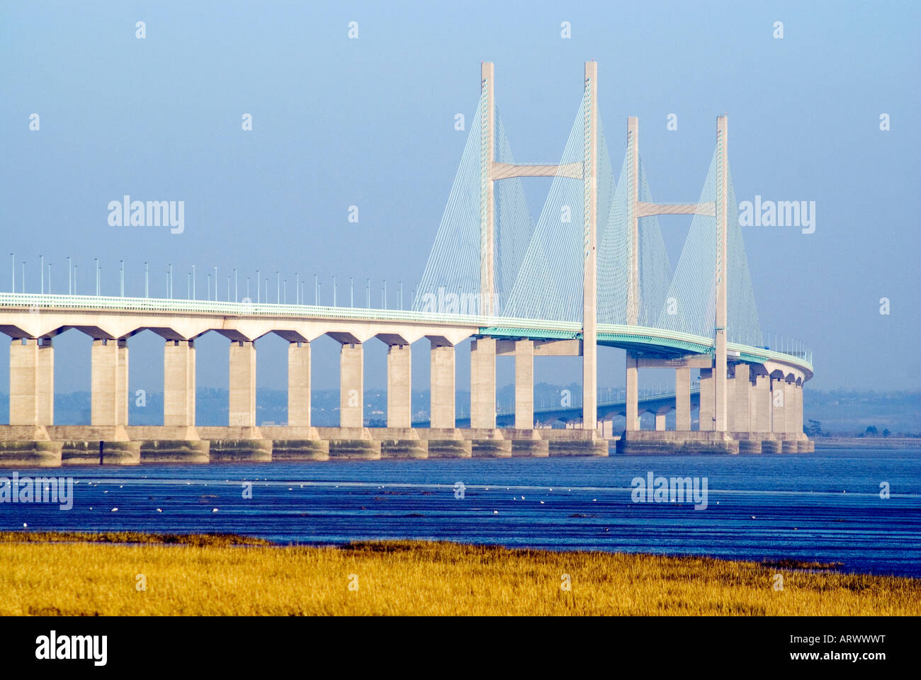 seconds severn crossing and saltmarsh caldicot monmouthsire south wales ...