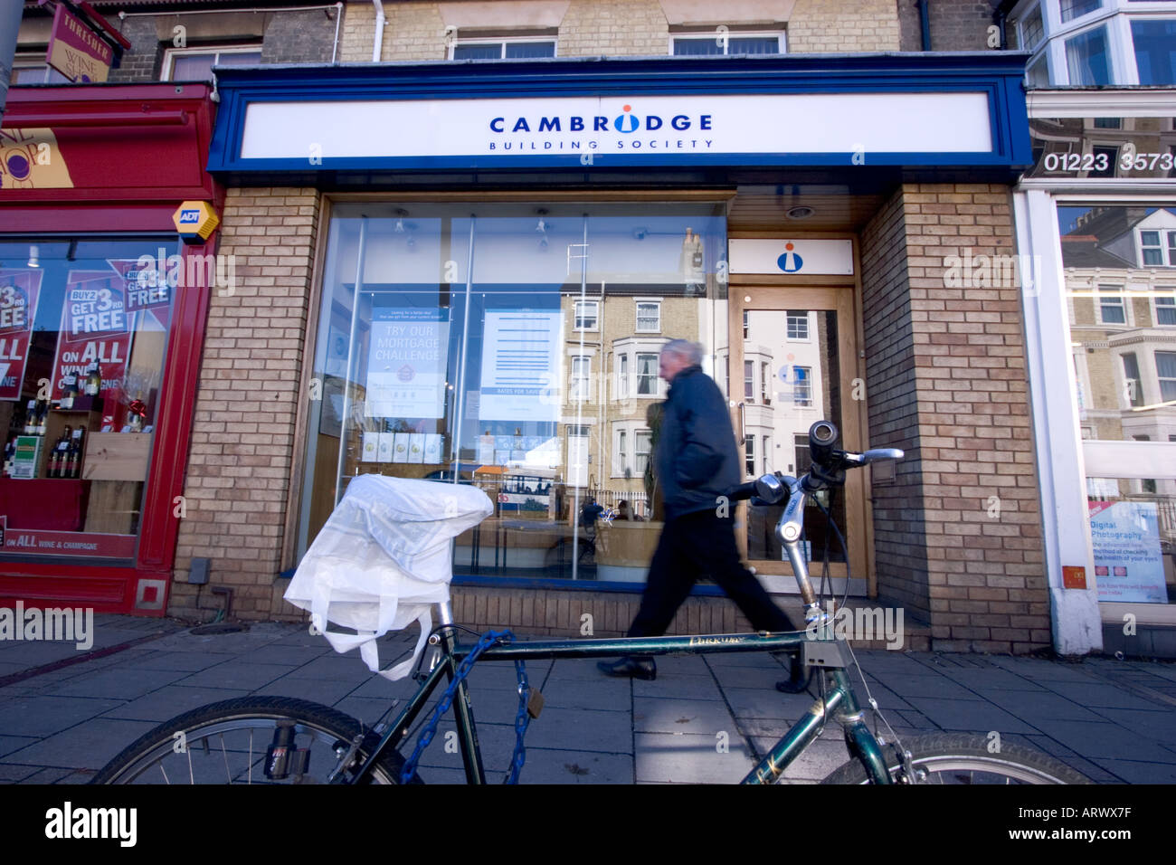 Branch of Cambridge building society Stock Photo - Alamy