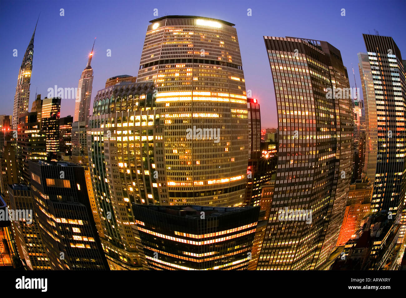 Downtown New York NY Stock Photo - Alamy