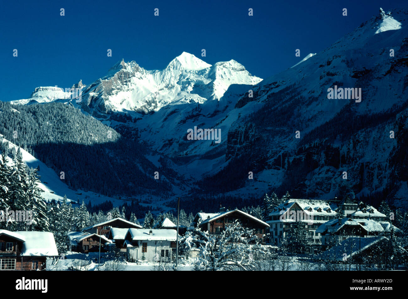 Kandersteg swiss switzerland town hi-res stock photography and images ...