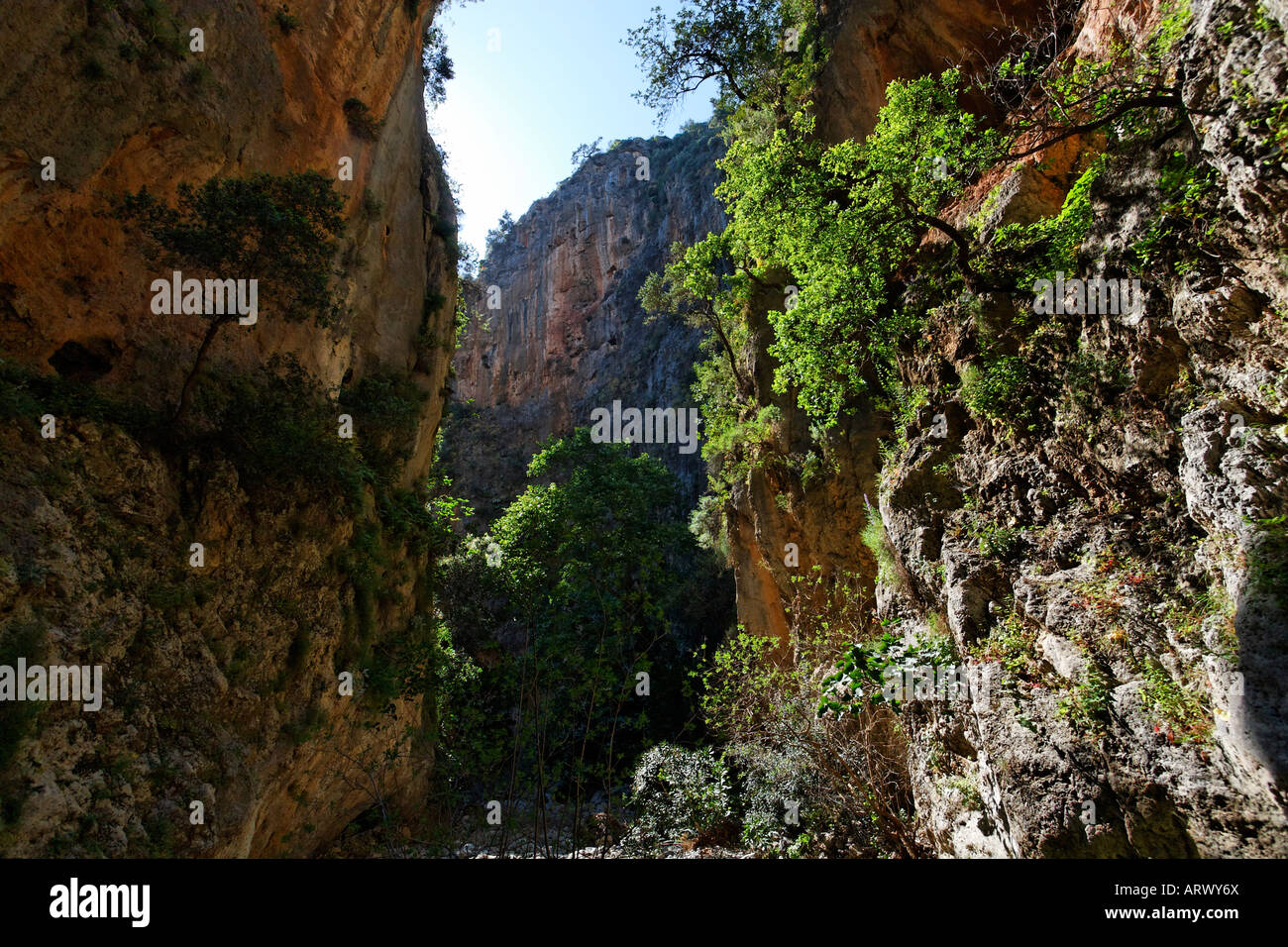 Irini Gorge, West Crete, Greek, Europe Stock Photo - Alamy