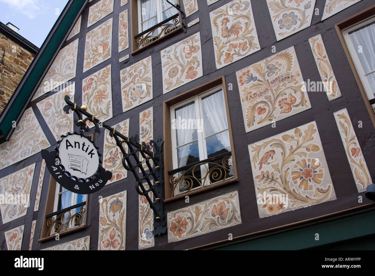Ahrweiler - town in Rhineland Palatinate Eifel Bad Neuenahr Germany ...