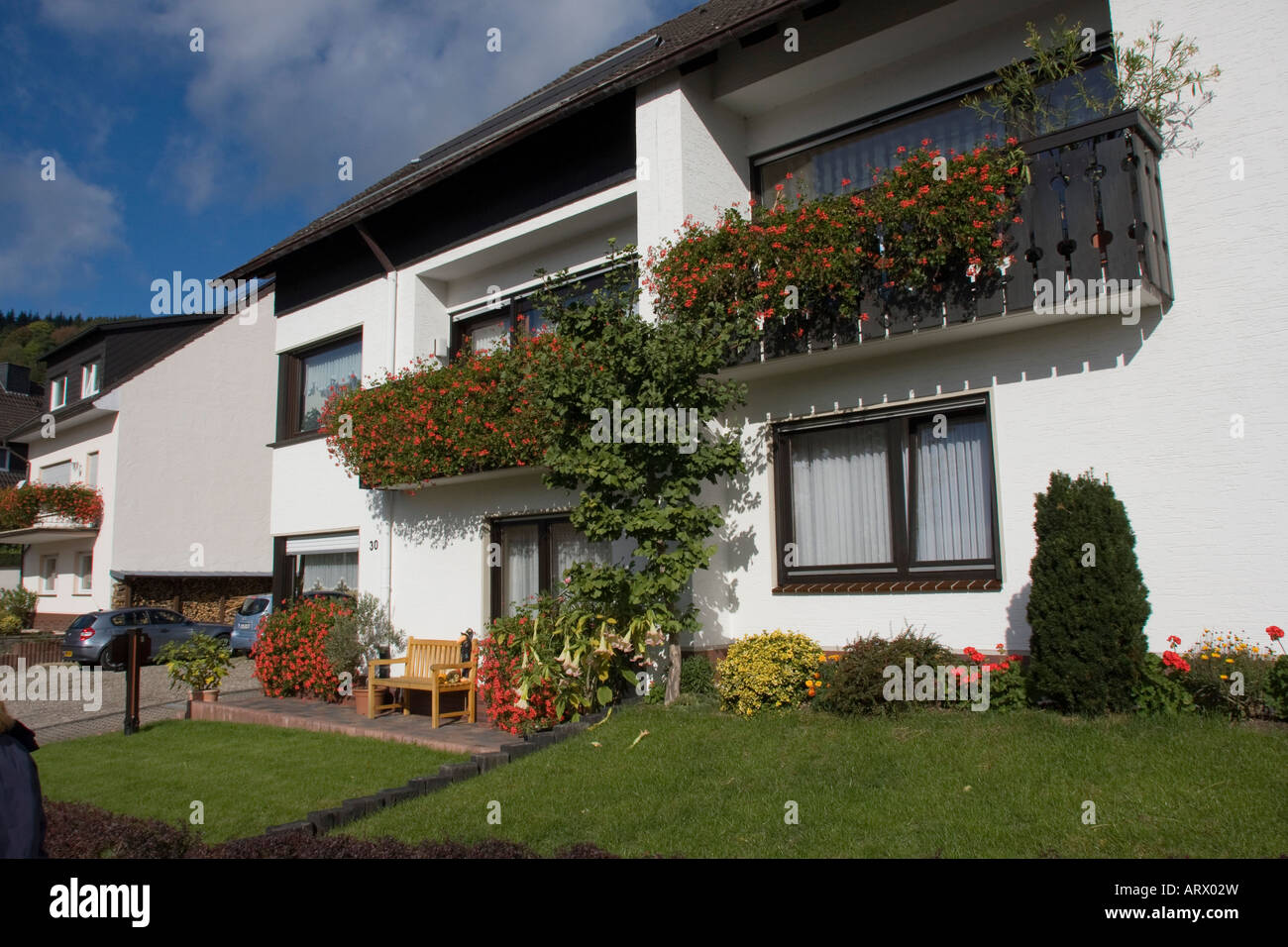 German house hi-res stock photography and images - Alamy