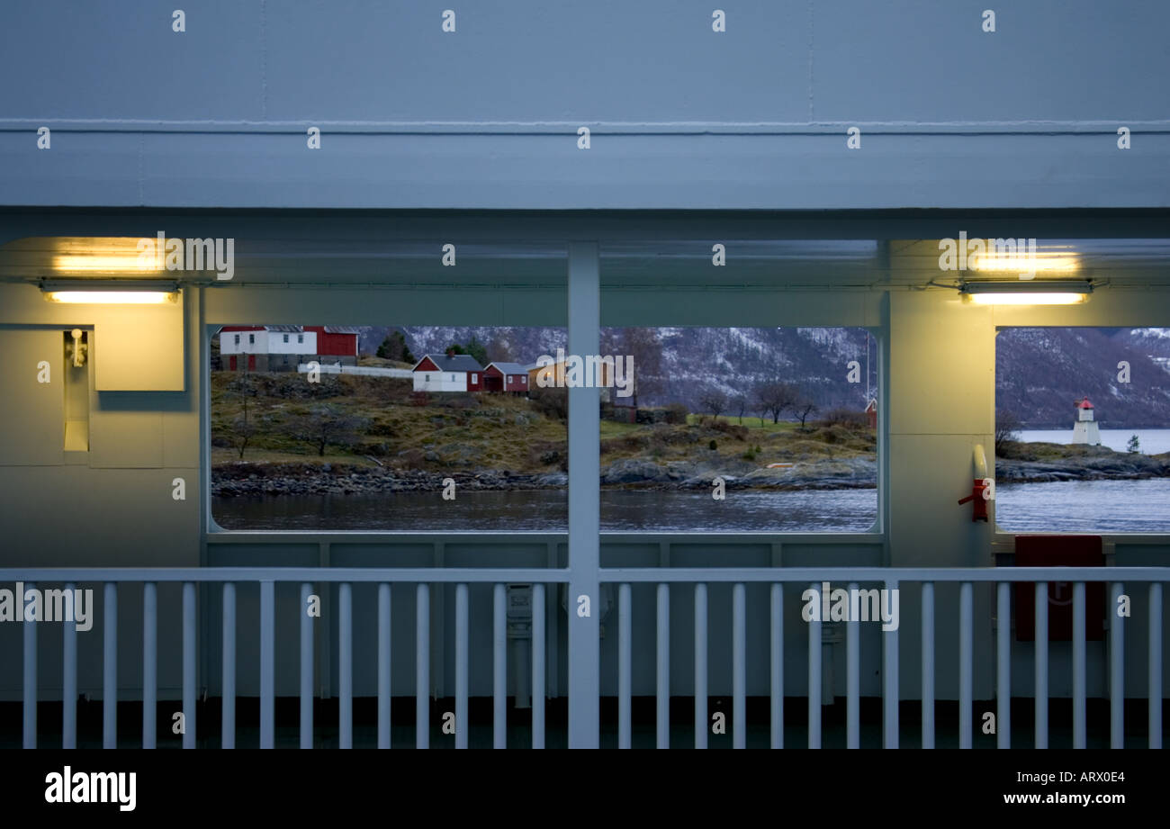Norway ferry window hi-res stock photography and images - Alamy