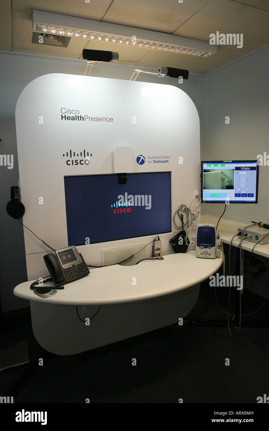 Cisco telecare booth launched at the Scottish Centre for Telehealth at ...