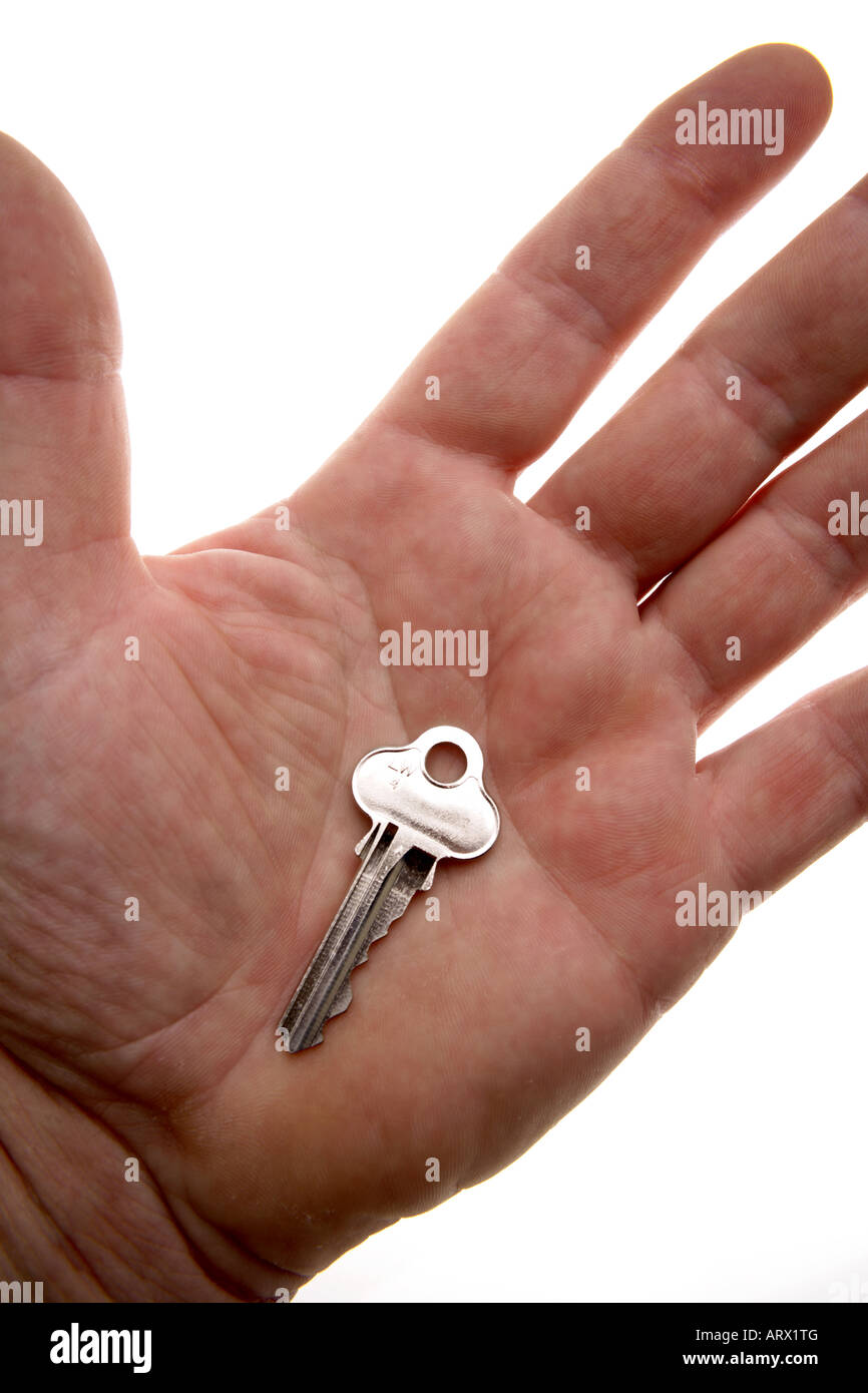 Key in hand Stock Photo - Alamy