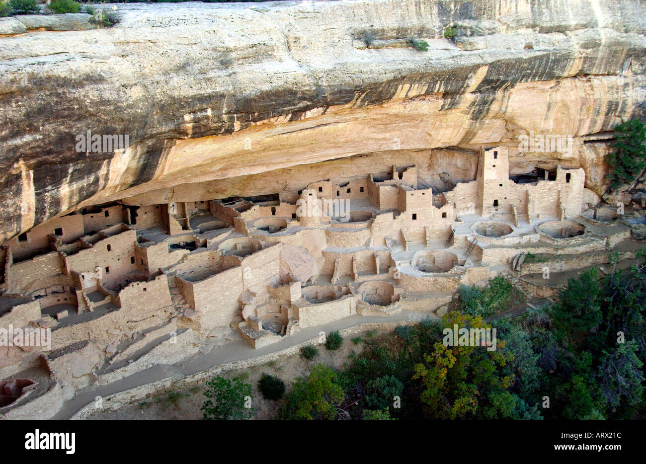 Cliff Palace in Mesa Verde National Park Colorado USA Stock Photo - Alamy