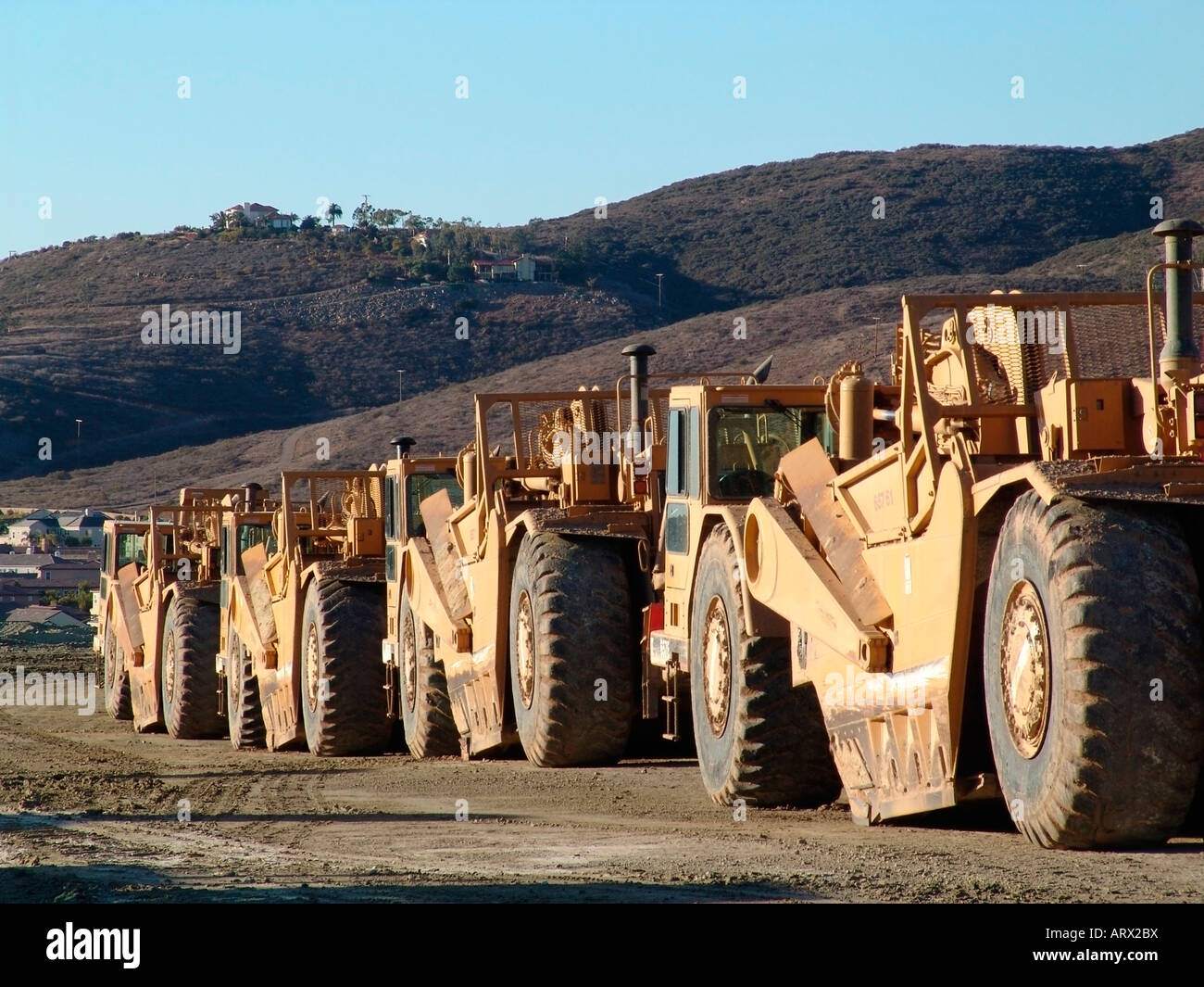 earth moving construction machines Stock Photo - Alamy