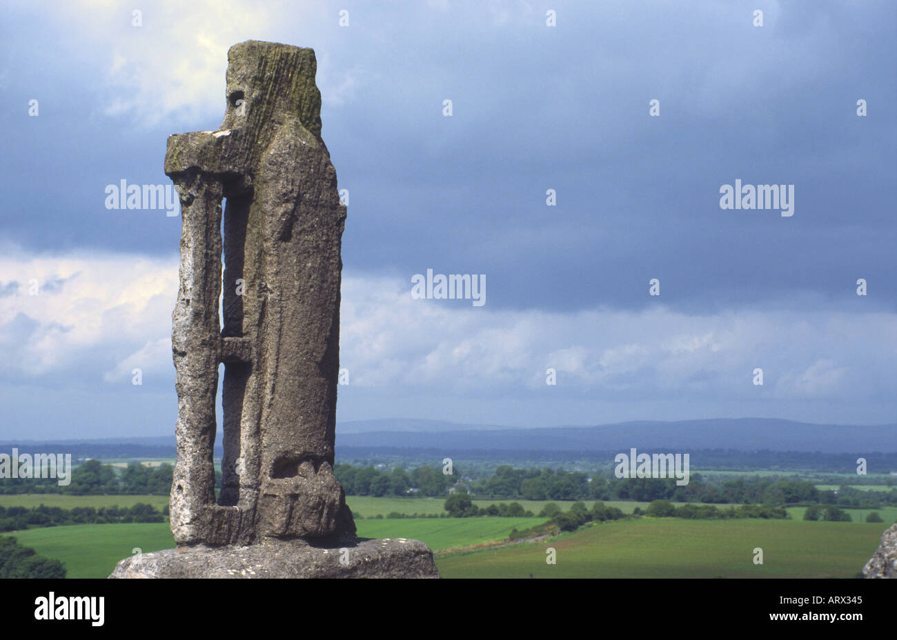 Ancient Cross of Saint Patrick Rock of Cashel Ireland Stock Photo - Alamy