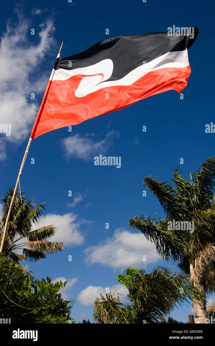 Maori flag hi-res stock photography and images - Alamy