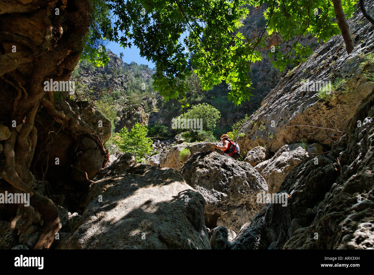 Irini Gorge, West Crete, Greek, Europe Stock Photo - Alamy