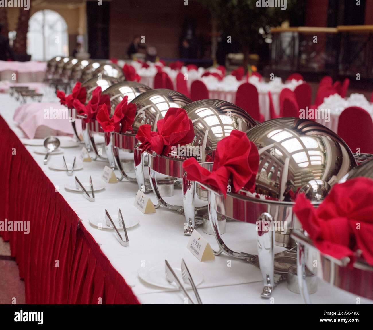Buffet setup hi-res stock photography and images - Alamy