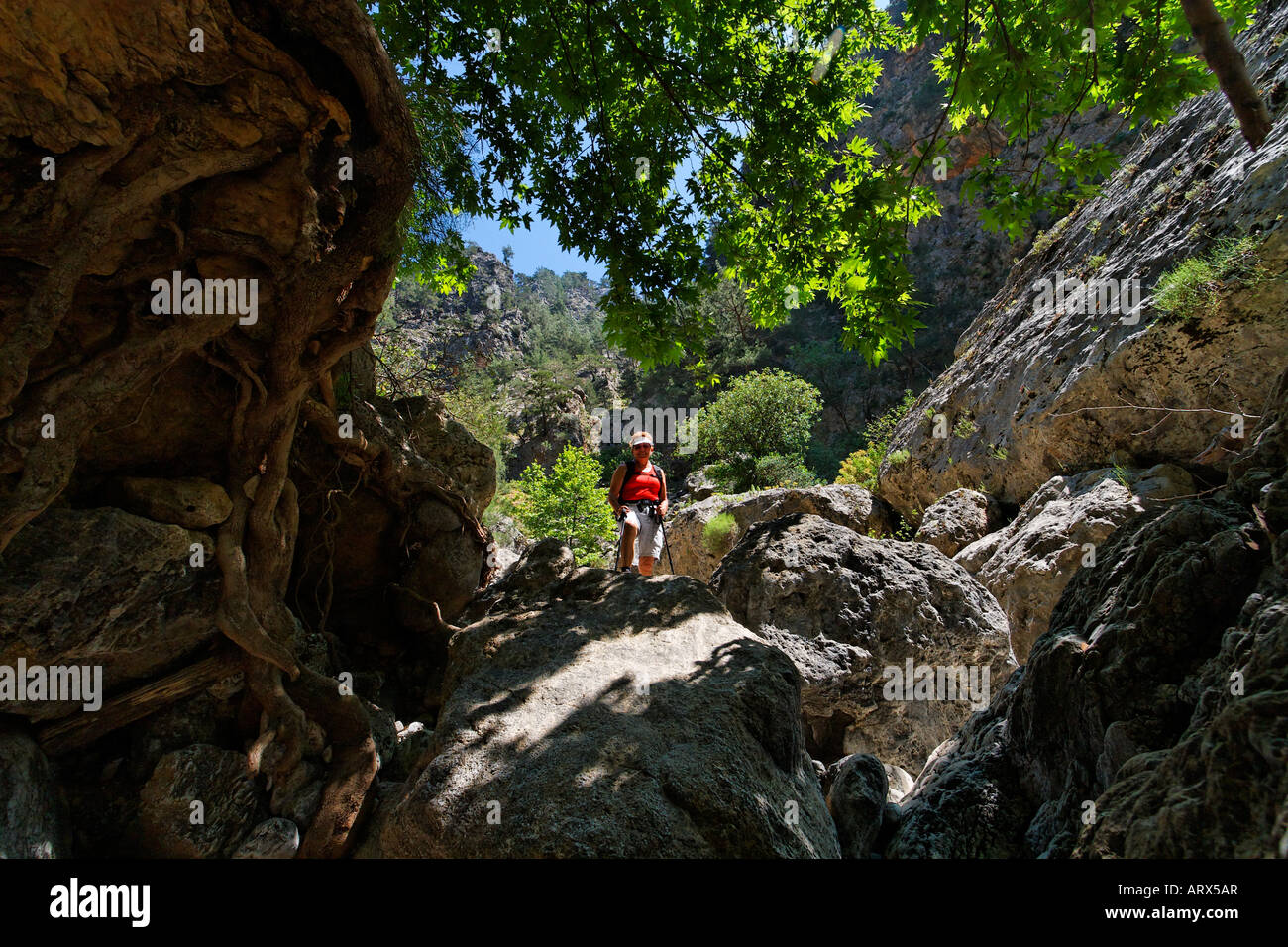 Irini Gorge, West Crete, Greek, Europe Stock Photo - Alamy
