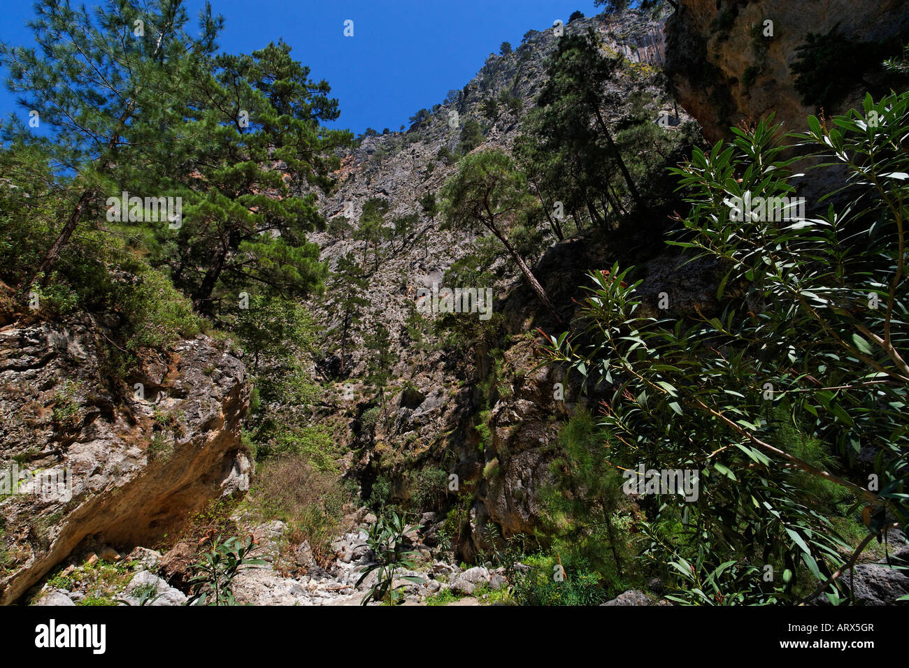 Irini Gorge, West Crete, Greek, Europe Stock Photo - Alamy
