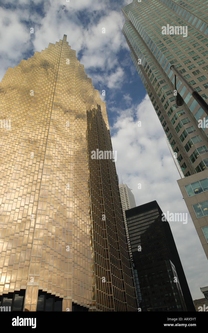 Office towers looking up Stock Photo - Alamy