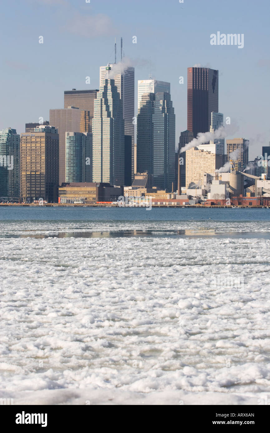 Lake Ontario & Toronto Skyline - Toronto - Canada Stock Photo - Alamy