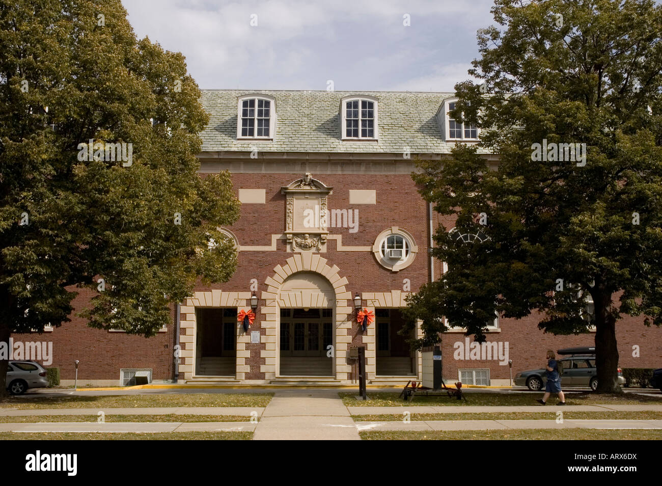 University of Illinois in Champaign Huff Hall Stock Photo - Alamy