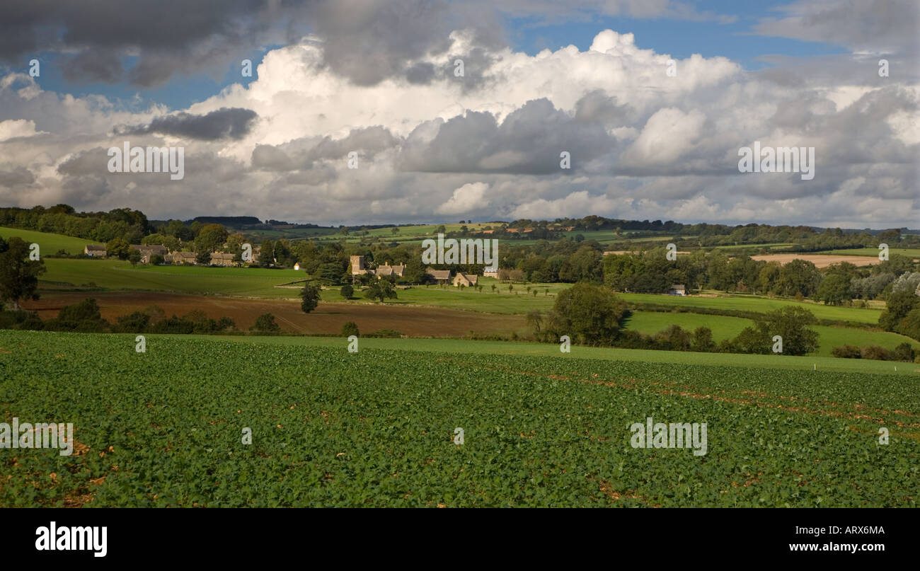 Guiting Power Village Cotswolds UK Stock Photo - Alamy