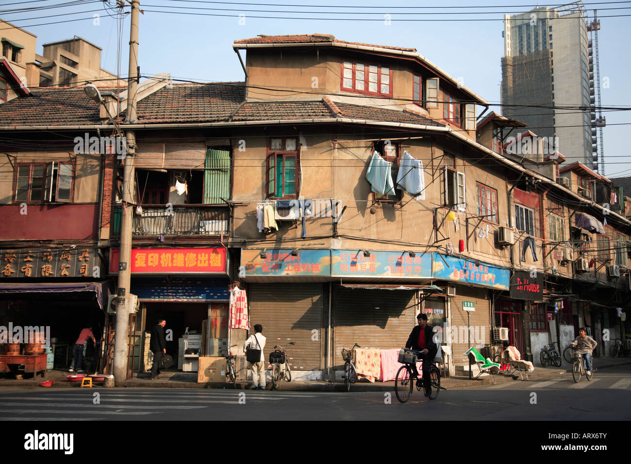 Longtang neighborhood traditional Chinese housing in Shanghai Shanghai ...