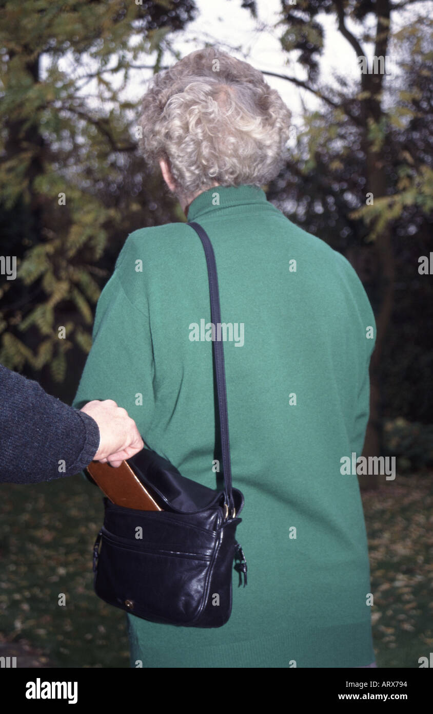 Old lady police hi-res stock photography and images - Alamy