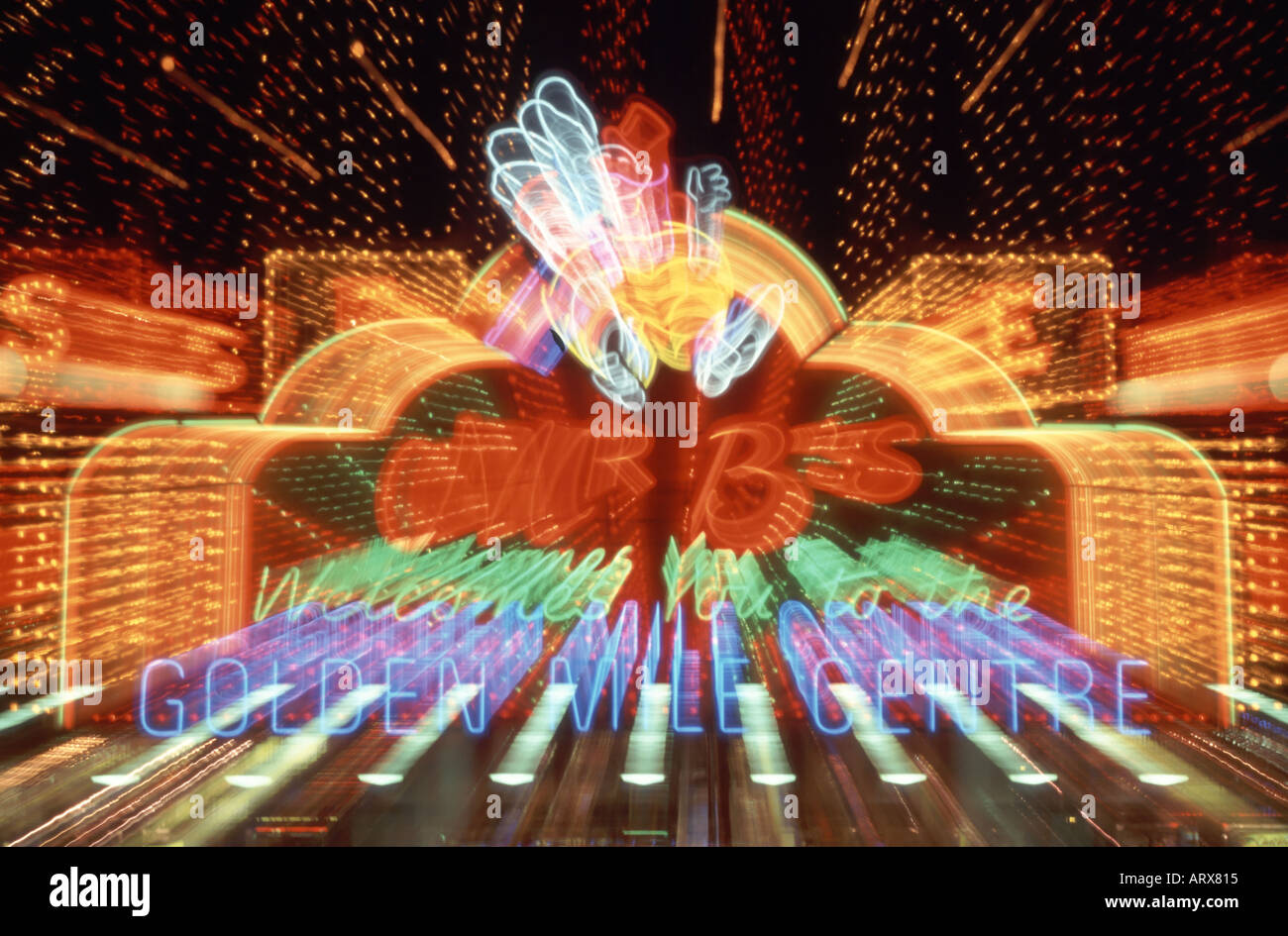 Blackpool illuminations neon signs for the Golden Mile Centre using ...