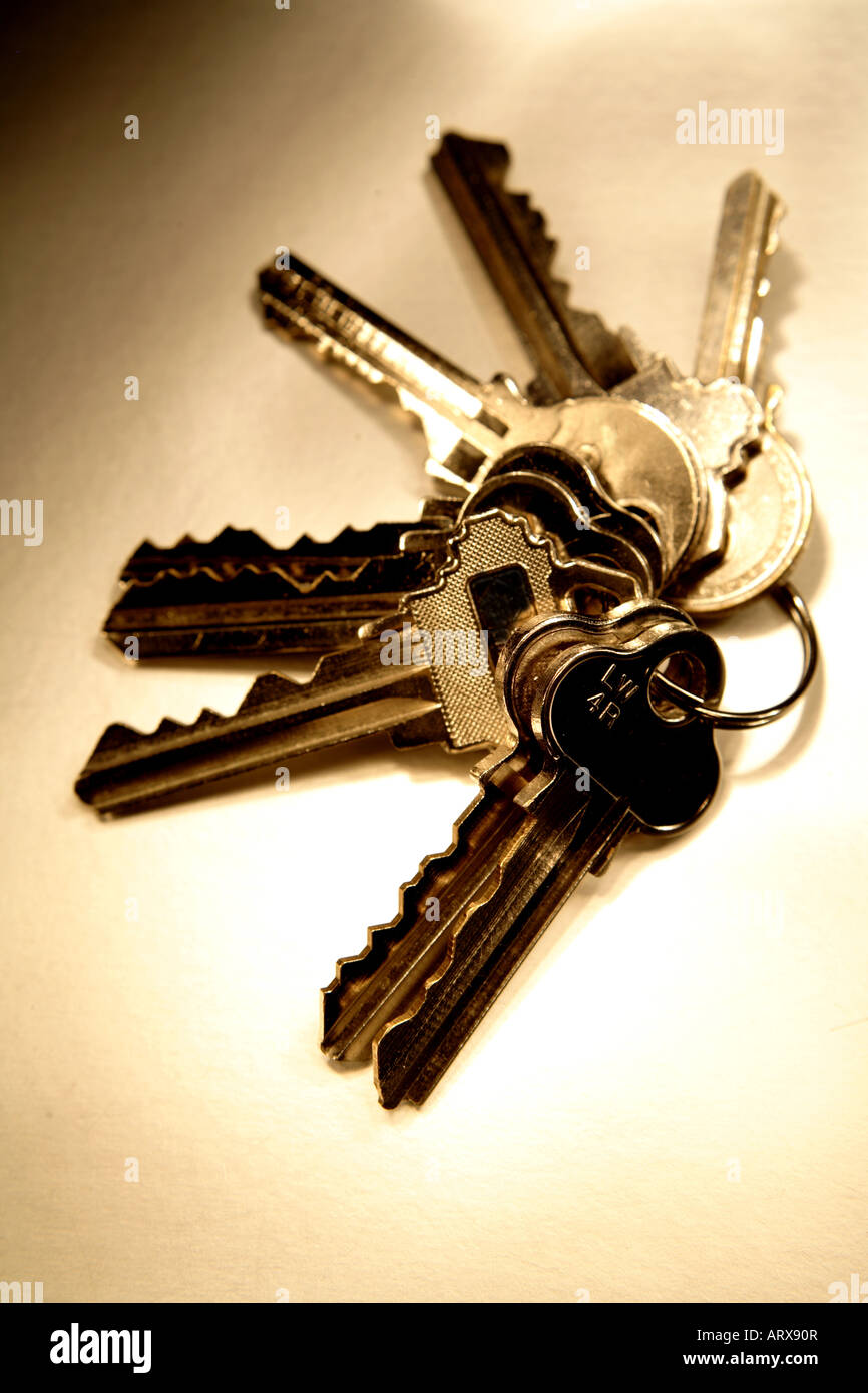 Bunch of keys Stock Photo - Alamy