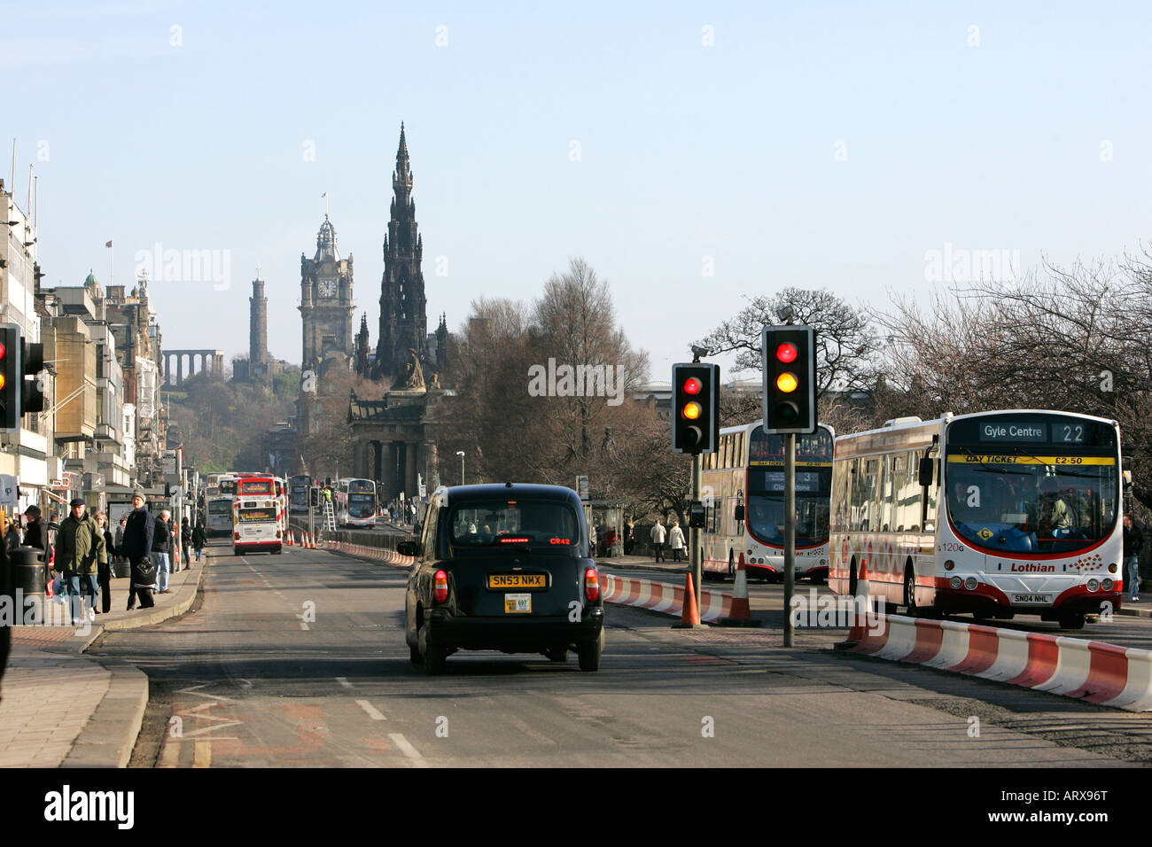 Edinburgh Scotland capital city landmark monument British Scottish ...